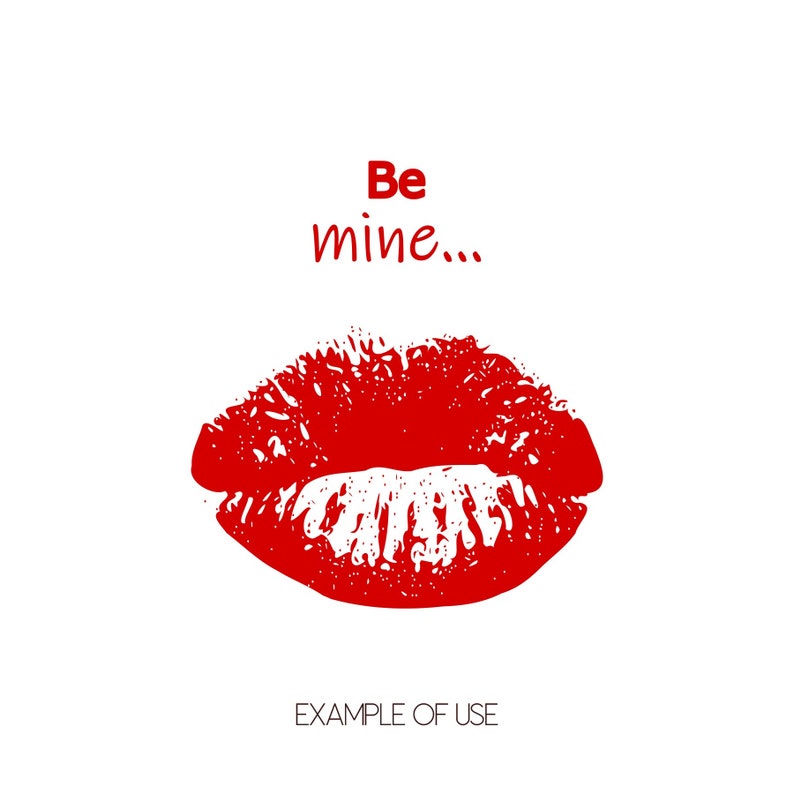 Labios SVG, Beso PNG, labios rojos svg, Beso svg, Plantilla de labios ...