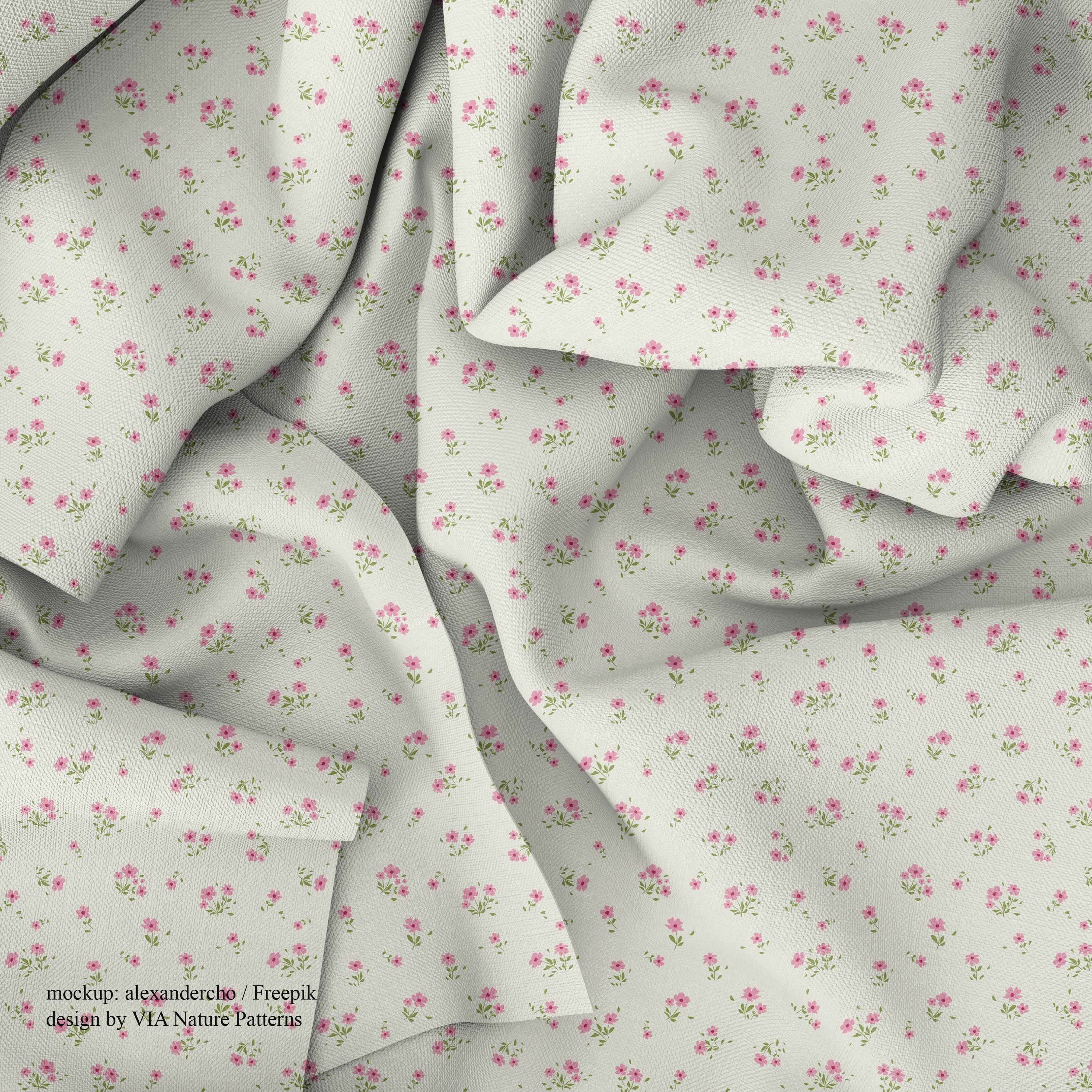 Ditsy Floral Seamless Pattern, Wildflowers for Fabric, Baby Clothes ...