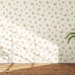 12 Cute Beige Green Digital Papers. Floral Seamless Pattern. Children's ...