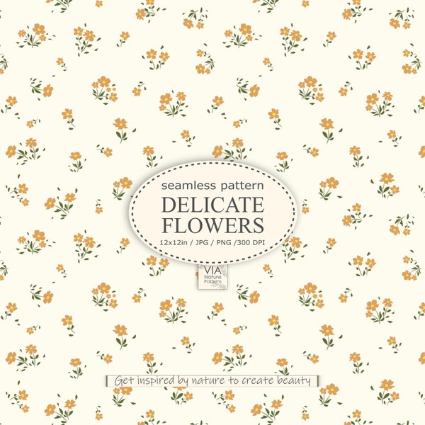 Ditsy Floral Fabric - Etsy