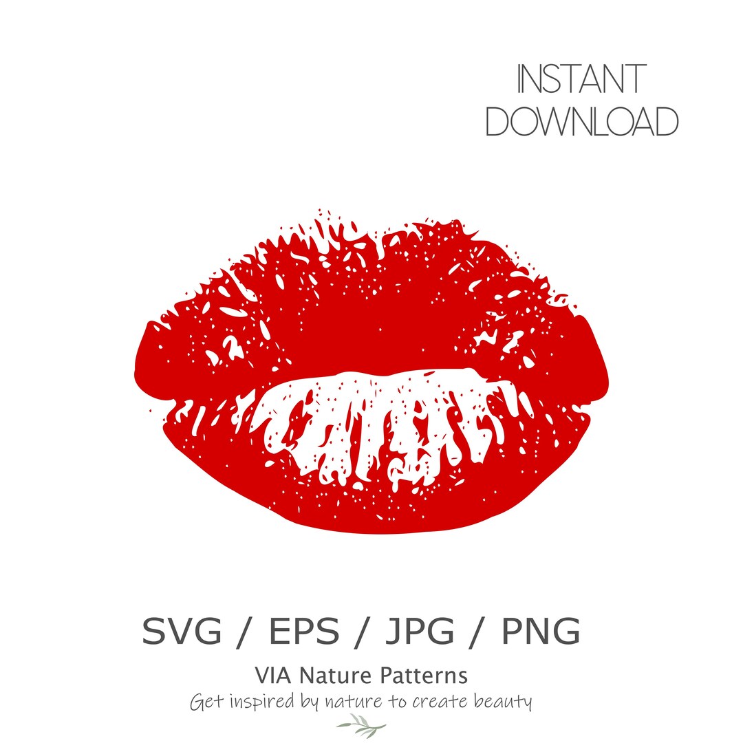 Lábios SVG, Kiss PNG, lábios vermelhos svg, Kiss svg, modelo de lábio ...