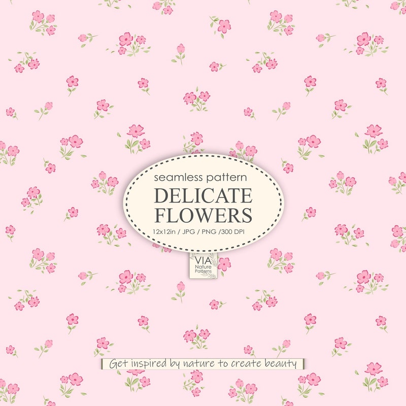 Ditzy Floral Fabric - Etsy