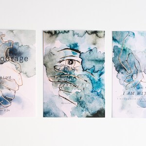 Postcard, Christian, Greeting Card, Watercolor, - Etsy