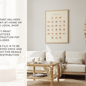 National Parks Alphabet Art Print: Nature Nursery Decor (digital ...