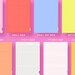 Bright Colorful Digital Notebook Paper: 20 Styles (digital Download) - Etsy