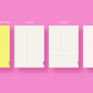 Bright Colorful Digital Notebook Paper: 20 Styles (digital Download) - Etsy