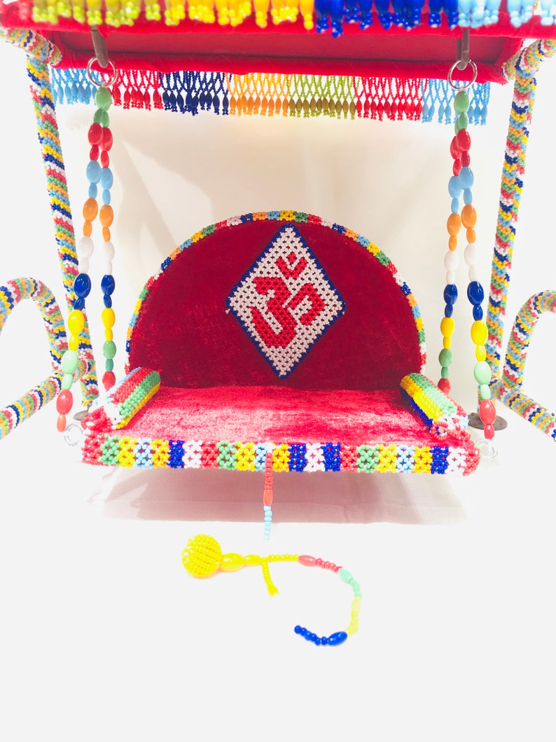 Decorative Krishna Swing: Laddu Gopal Jhula, Indian God Swing - Etsy