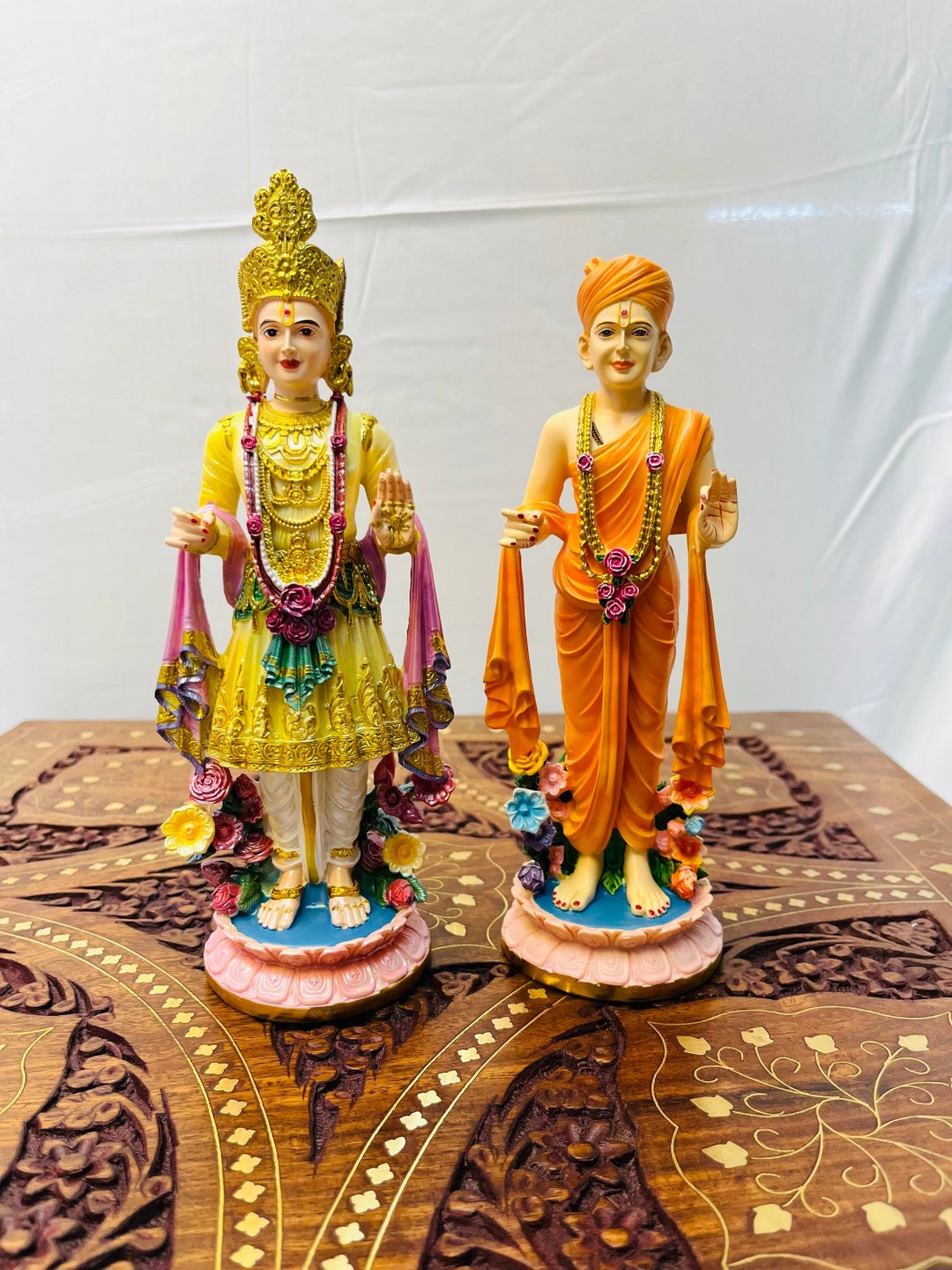 Aksharpurshotam Statue Swami Statue,handicraft Large Swaminarayan ...
