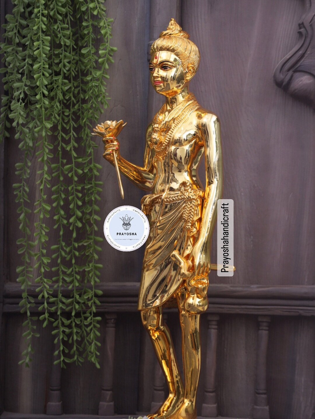 Nilkanth Varni Statue Brass Lord Swaminarayan Idol Swami Nilkanth Varni ...