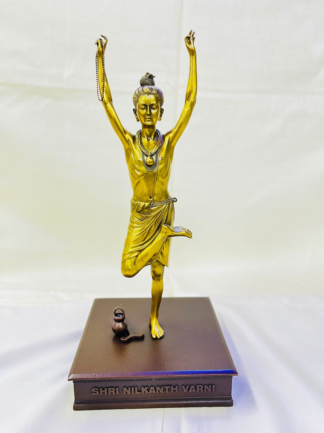 Brass Nilkanth Varni Statue: Swaminarayan Idol, Temple Decor - Etsy