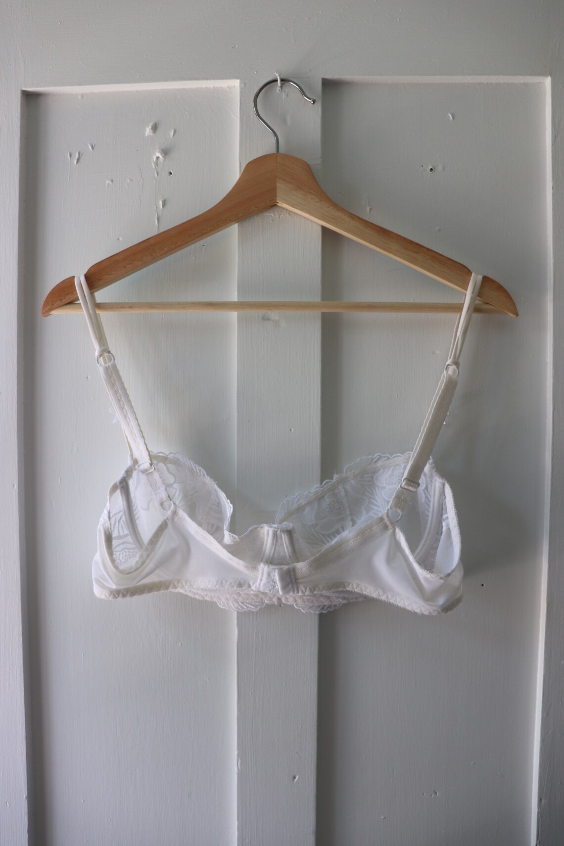 Vintage Weißer Spitzen BH | Etsy