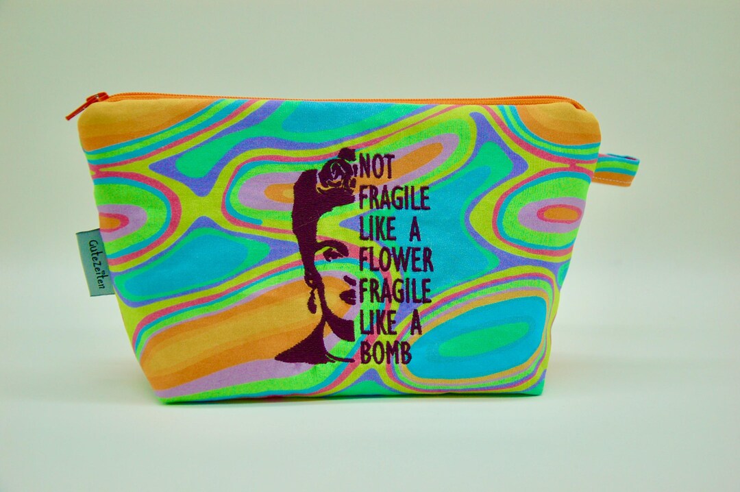 Frida Kahlo not Fragile Like A Flower Fragile Like A Bomb - Etsy