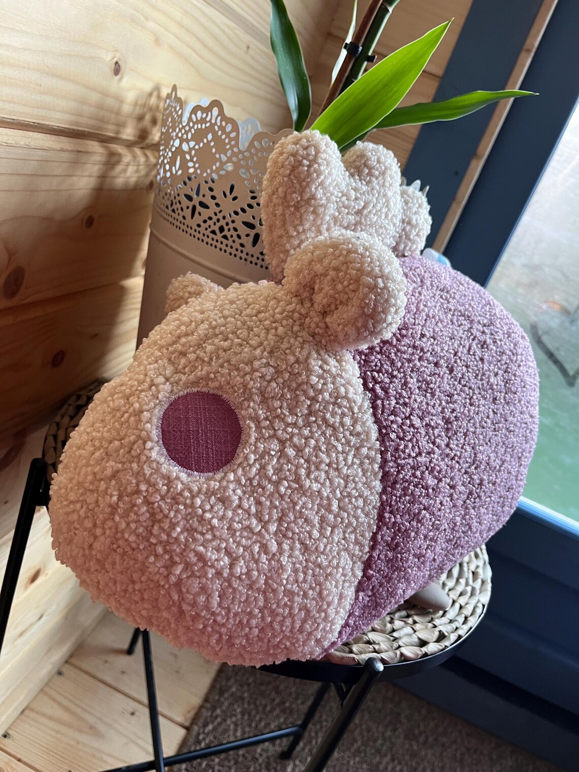 Teddy-fish Shaped Cushion, Sofa Decor, Gift for Anyone, Head Rest ...