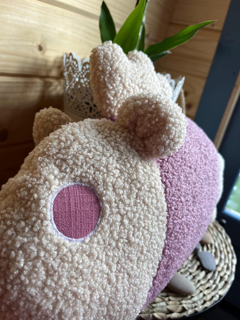 Teddy-fish Shaped Cushion, Sofa Decor, Gift for Anyone, Head Rest ...