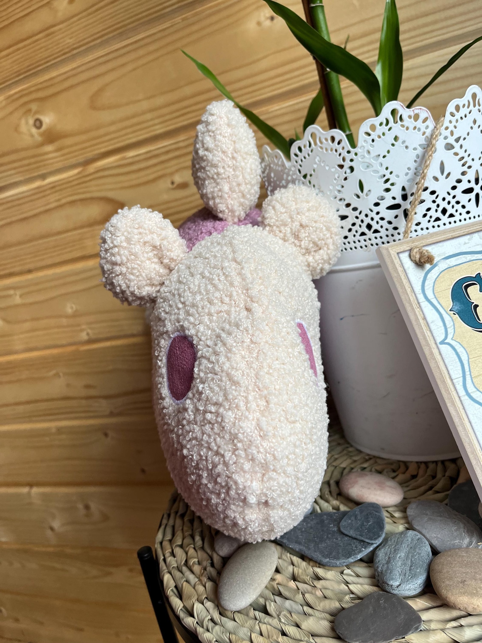 Teddy-fish Shaped Cushion, Sofa Decor, Gift for Anyone, Head Rest ...