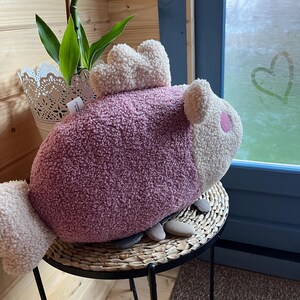 Teddy-fish Shaped Cushion, Sofa Decor, Gift for Anyone, Head Rest ...