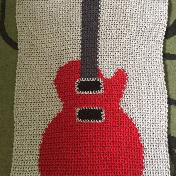 Guitar Crochet Patterns - Etsy