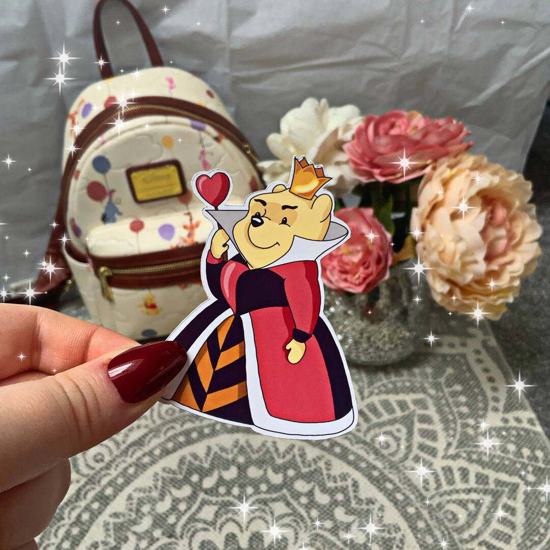 Winnie Pooh as the Red Queen - Etsy