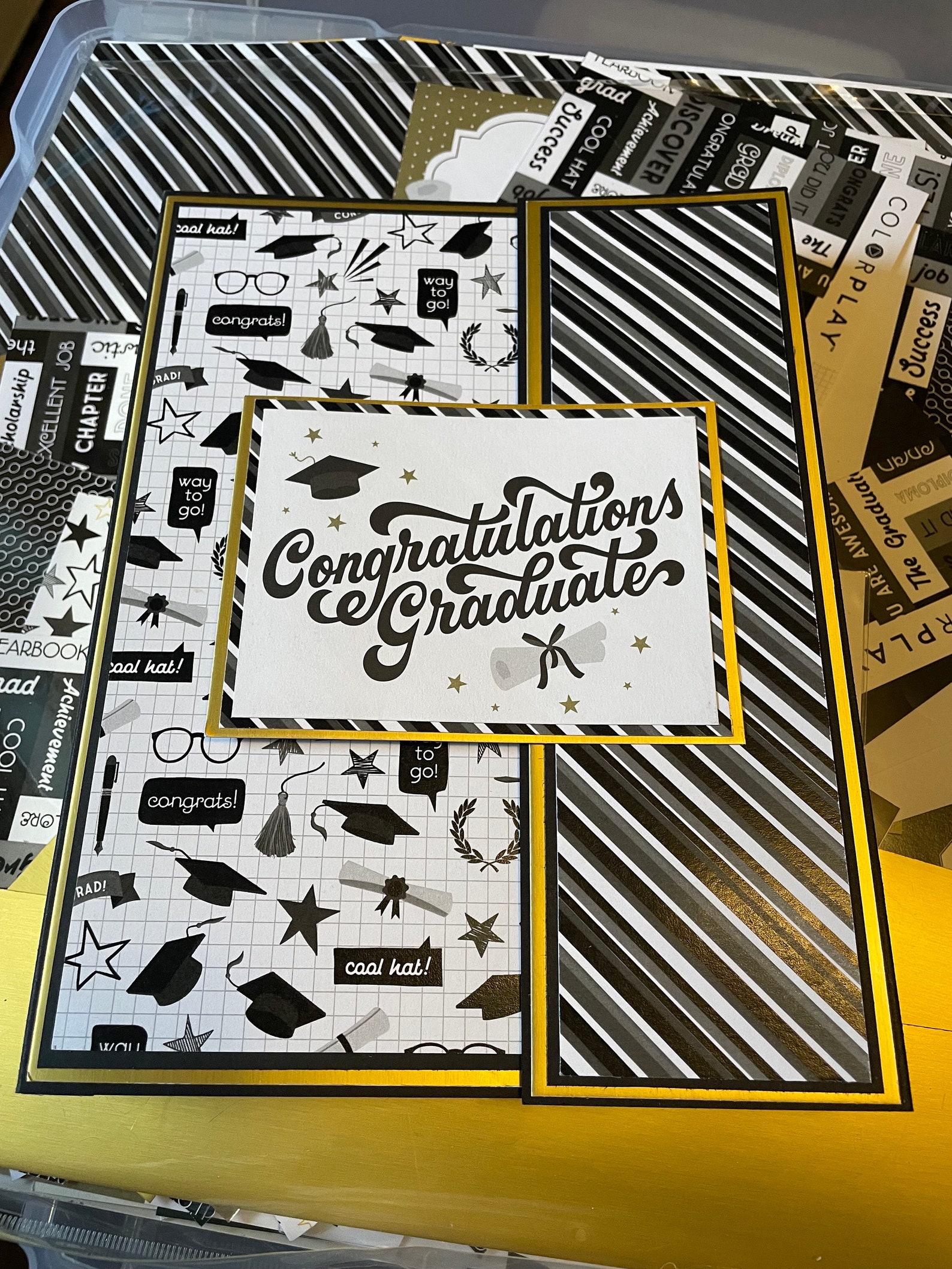 Graduation Folio, Mini Photo Album, Handcrafted Unique Gift, Memory ...