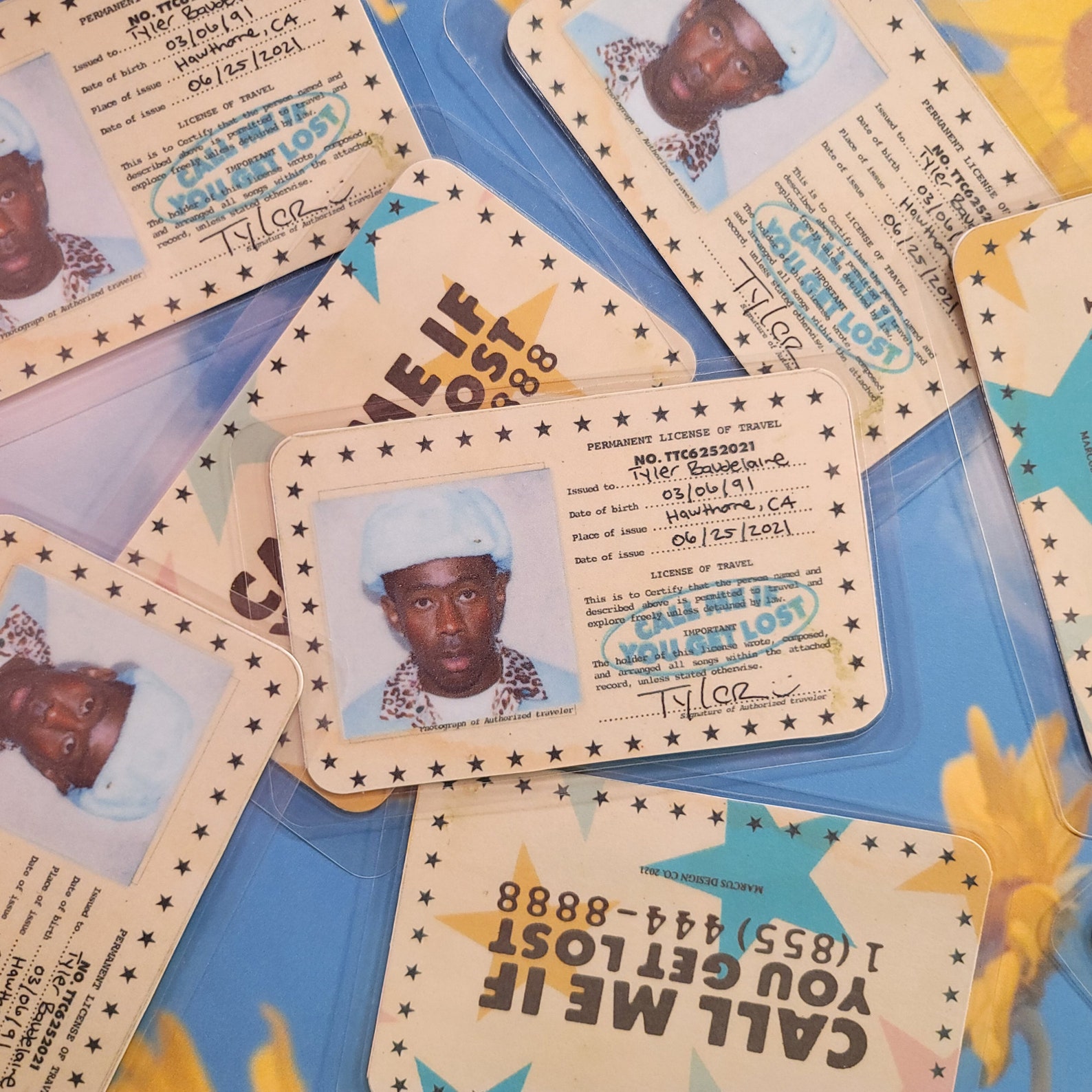 Tyler the Creator Call Me If You Get Lost Id Double Sided - Etsy UK