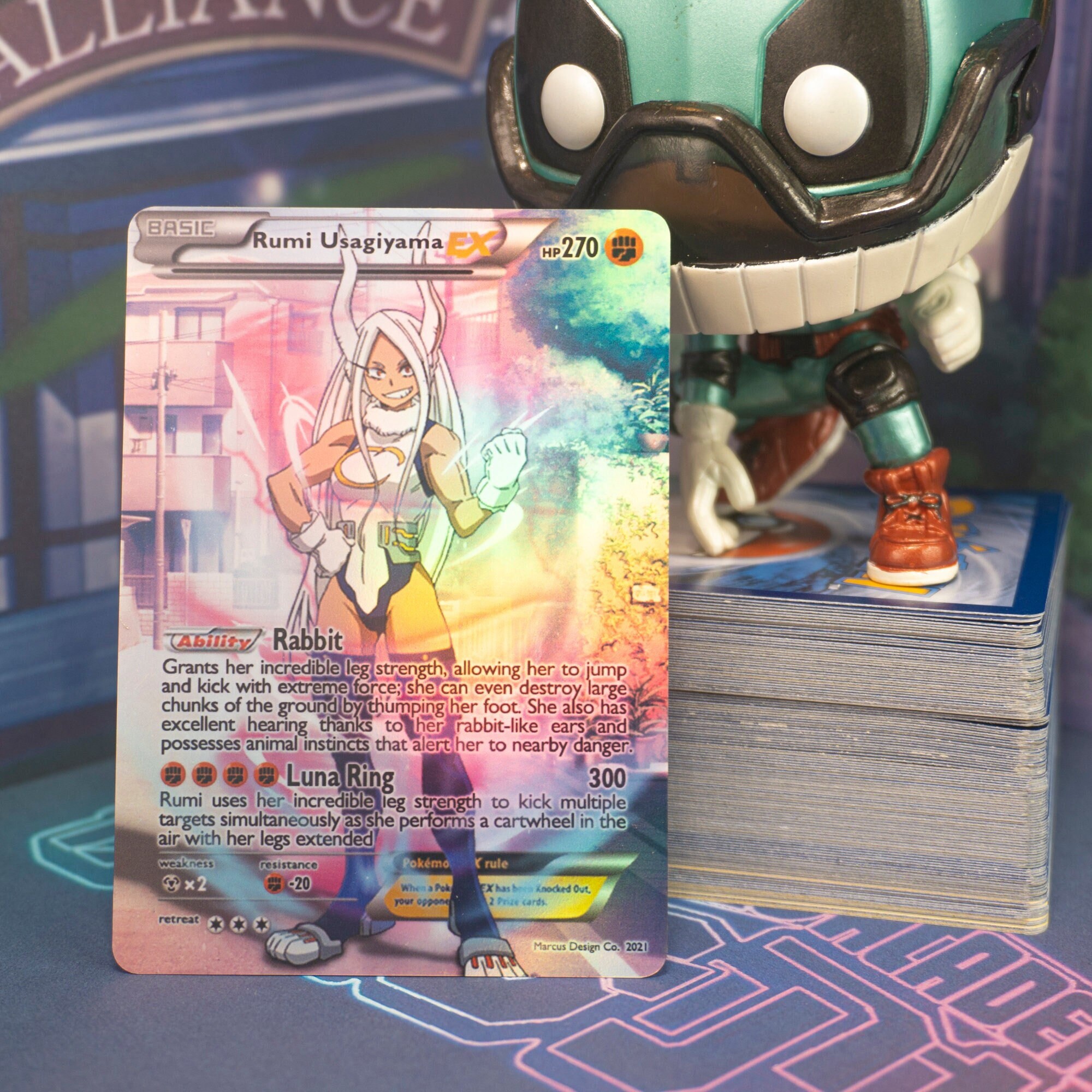 Rabbit Hero Mirko Rumi Usagiyama BNH Ears and tail for cosplay ...