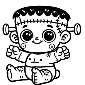 Halloween Coloring Page for Kids, Coloring Books, Coloring Pages ...