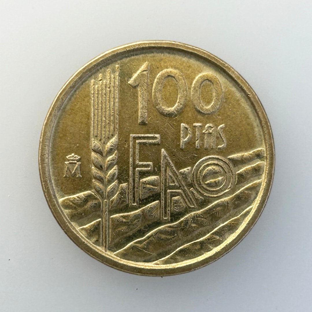 Spain, 1995, 100 Pesetas, Food and Agriculture Organisation Issue . - Etsy