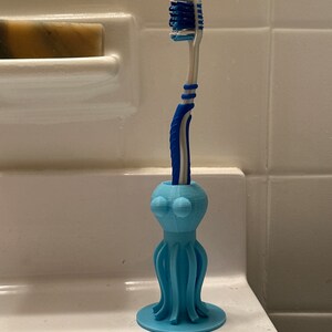 Octopus Stand Octopus Toothbrush Stand Animal Toothbrush Holder - Etsy
