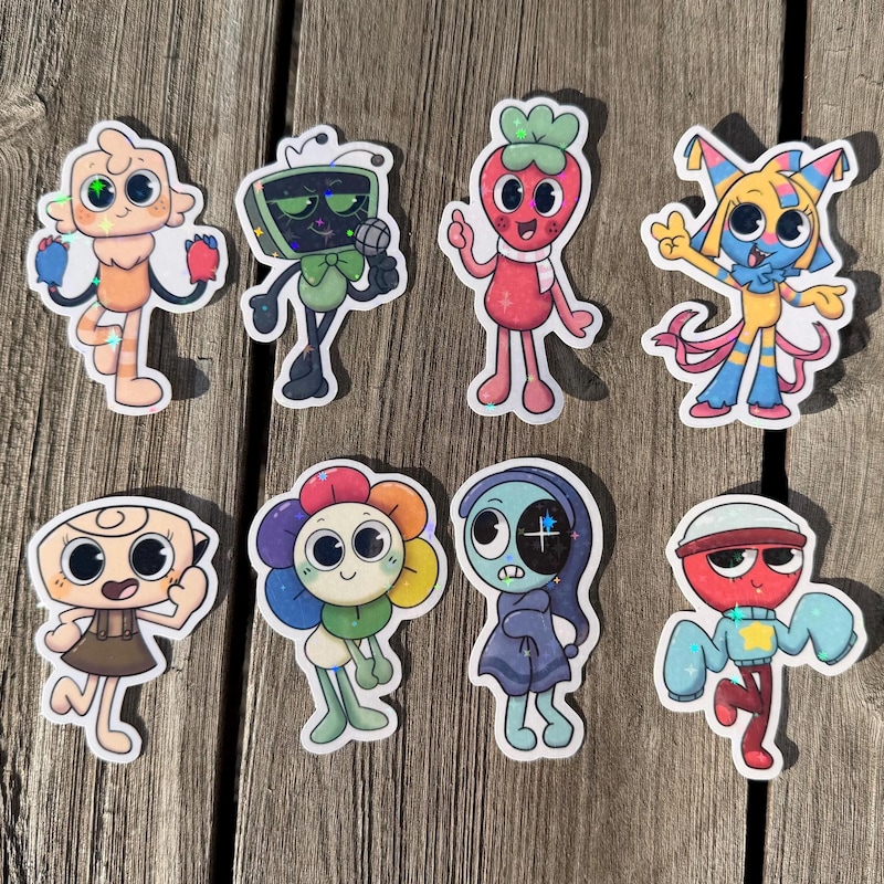 Dandy World Stickers - Etsy