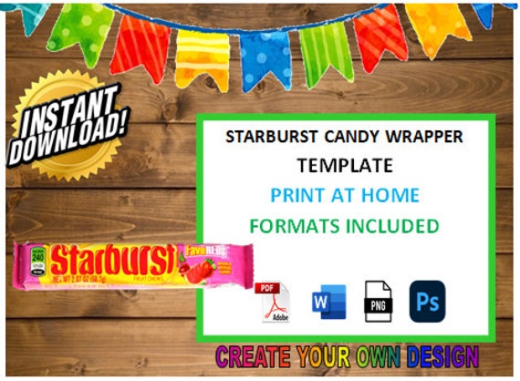 Starburst Wrapper Print