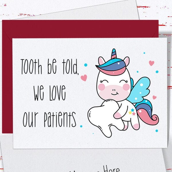 Dental Patient Card - Etsy