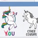 Cousin Birthday Card, Funny Card Cousin Greeting Card for Cousin, Other Cousins Unicorn Card - Etsy