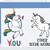 Cousin Birthday Card, Funny Card Cousin Greeting Card for Cousin, Other Cousins Unicorn Card - Etsy