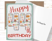 Happy 44th Birthday Card for her Birthday Card for 44th | Etsy