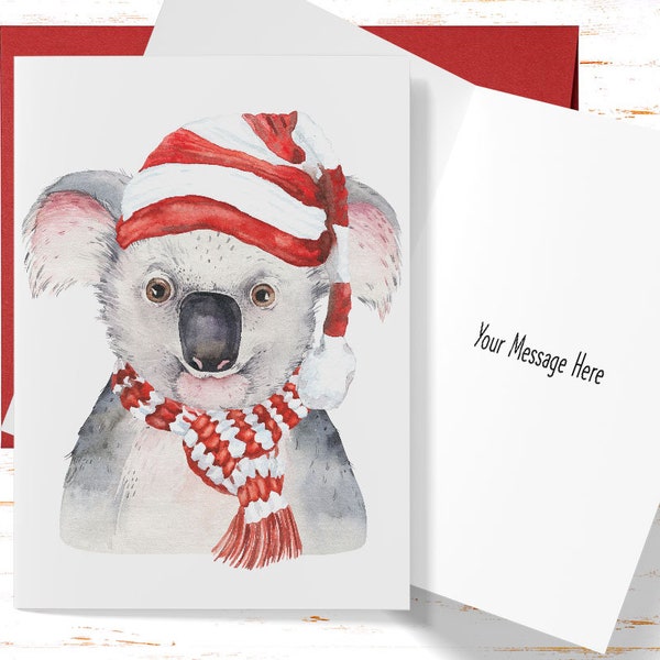 Christmas Koala - Etsy