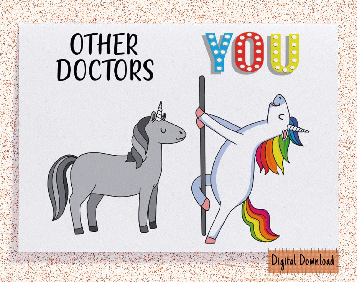 Printable Card for Doctor Birthday Greeting Card for Doctor | Etsy