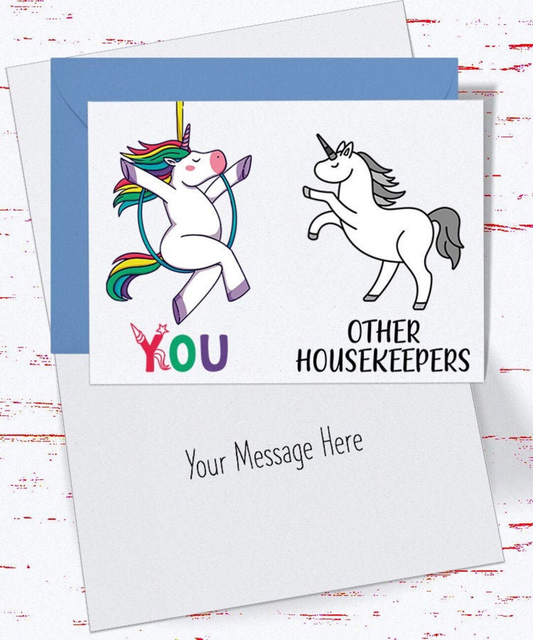 Card for Housekeeper, Birthday Housekeeper, Greeting Card for ...