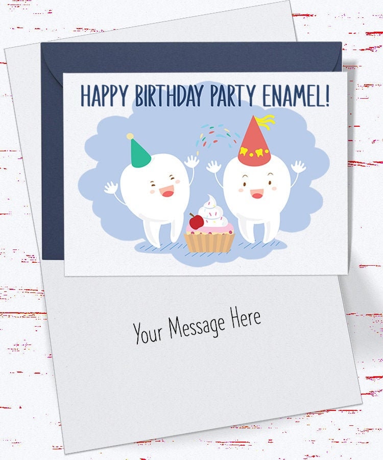 Birthday for Dental Assistant Dental Office Birthday Card - Etsy