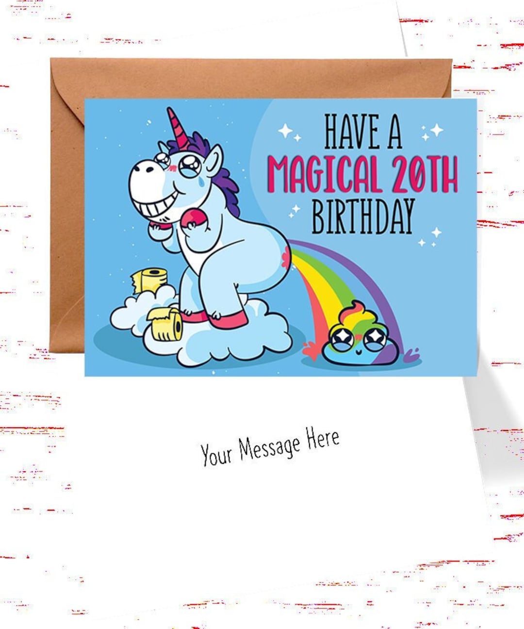 Hilarious 20th Birthday Card, Sarcastic Birthday Card for 20th Birthday ...