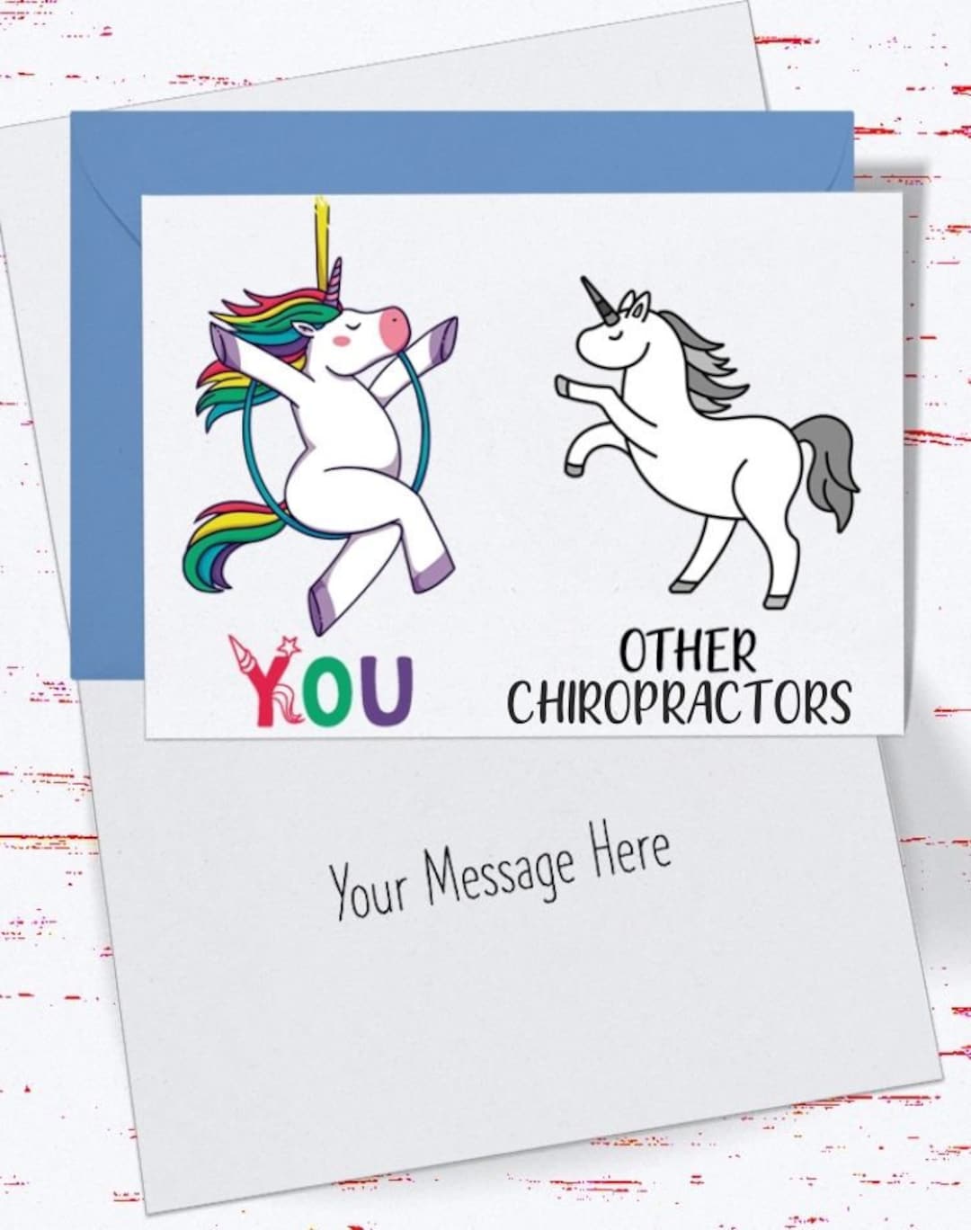 Card for Chiropractor, Birthday Chiropractor, Greeting Card for ...