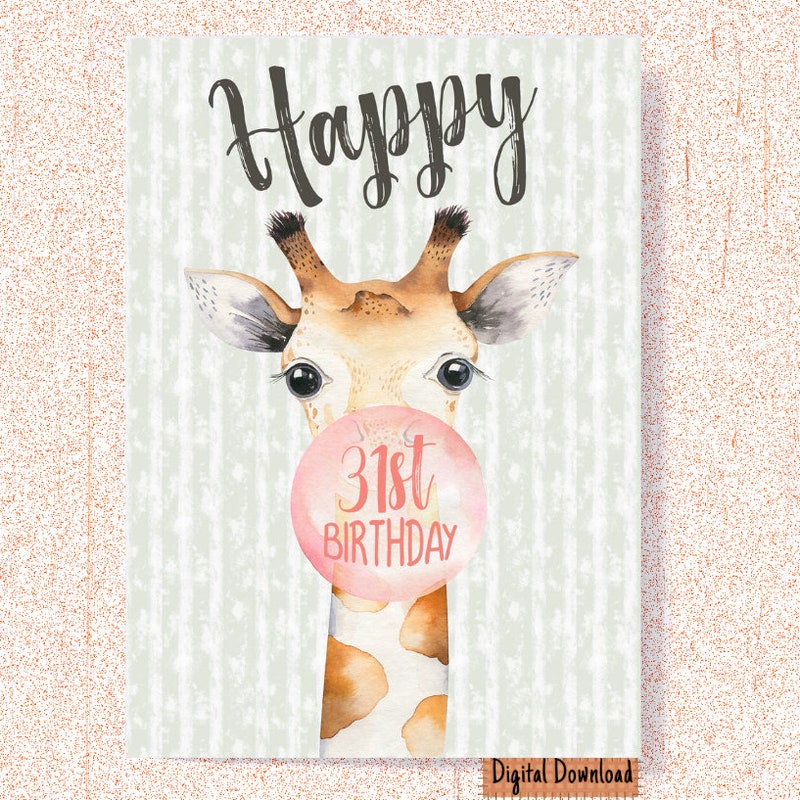 31st Birthday - Etsy