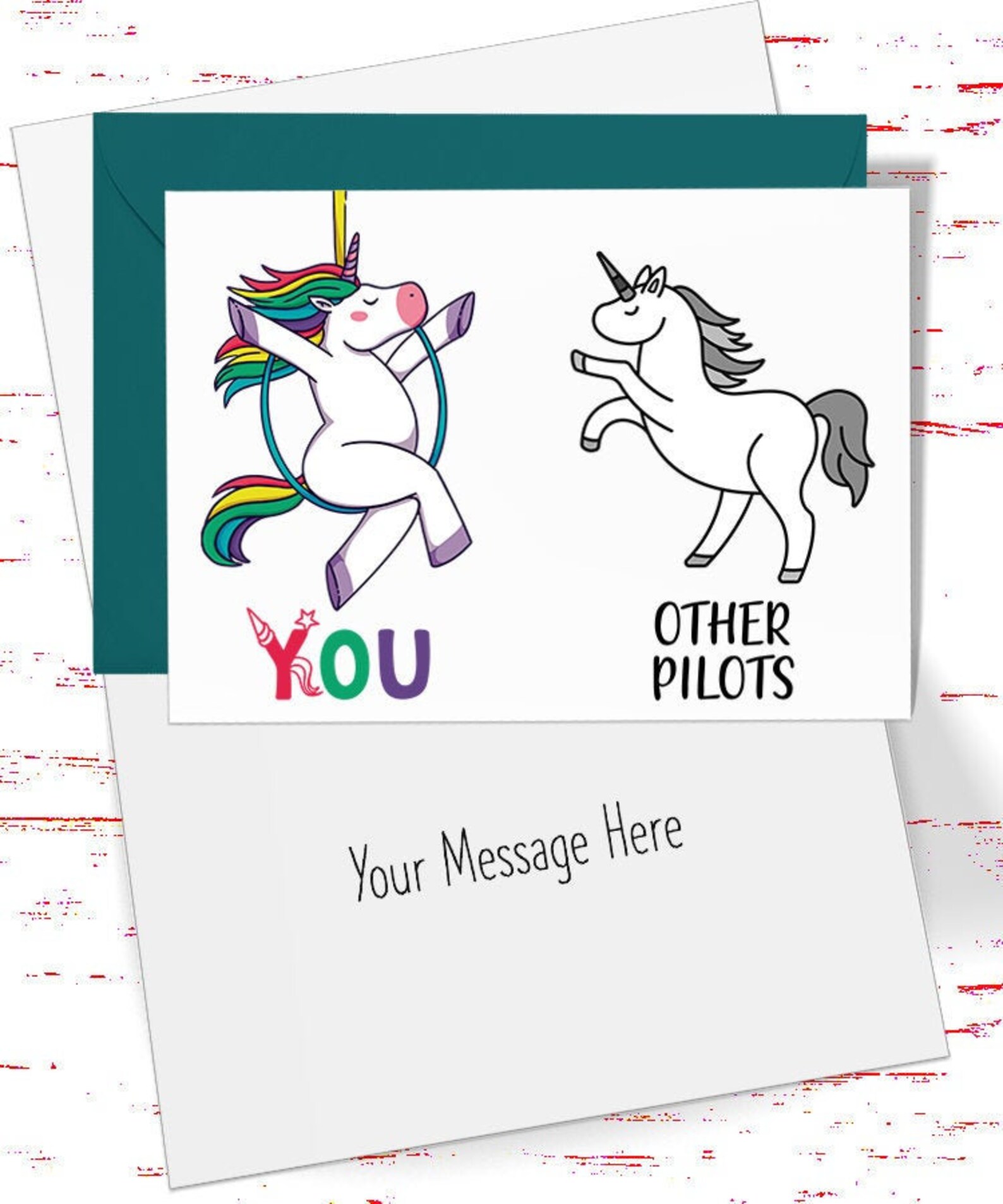 Card for Pilot Birthday Pilot Greeting Card for Pilot | Etsy