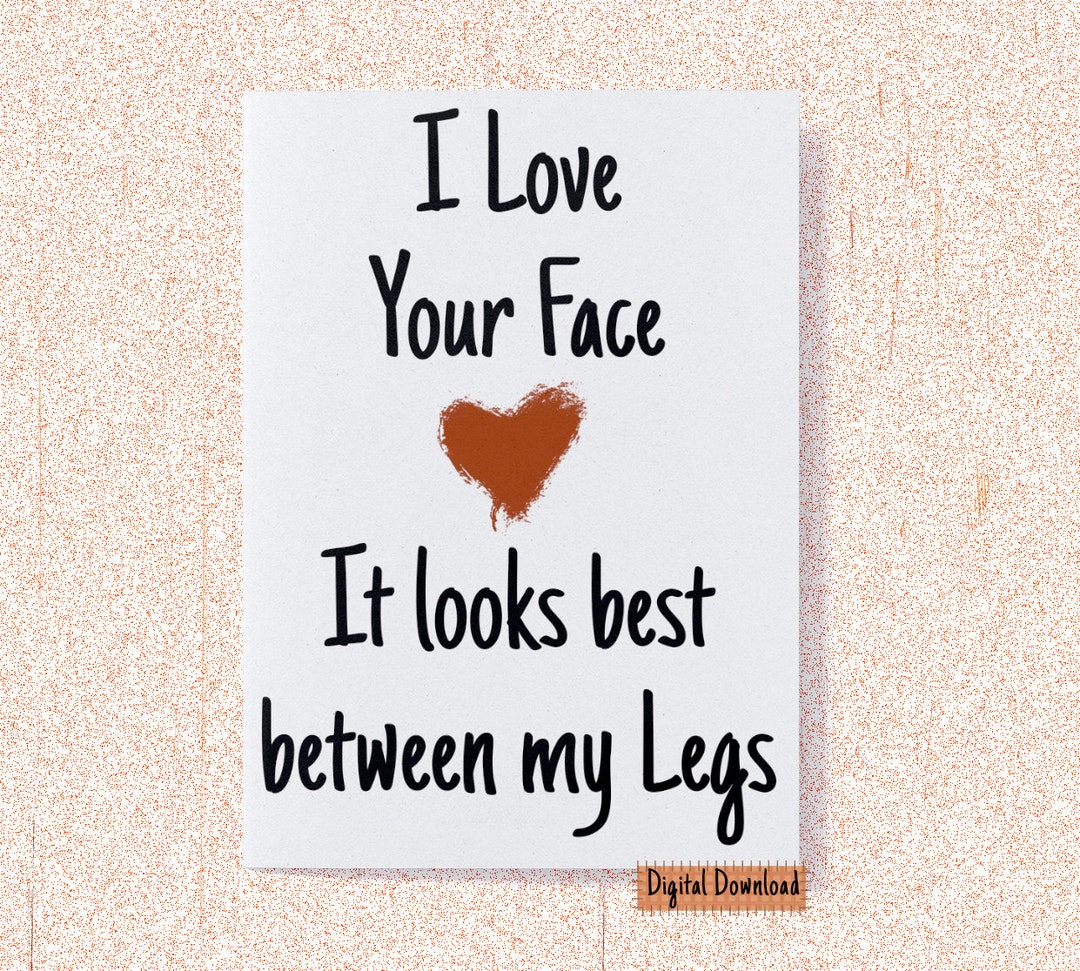 Printable Dirty Card for Him, Naughty Cards for Boyfriend, Funny Card ...