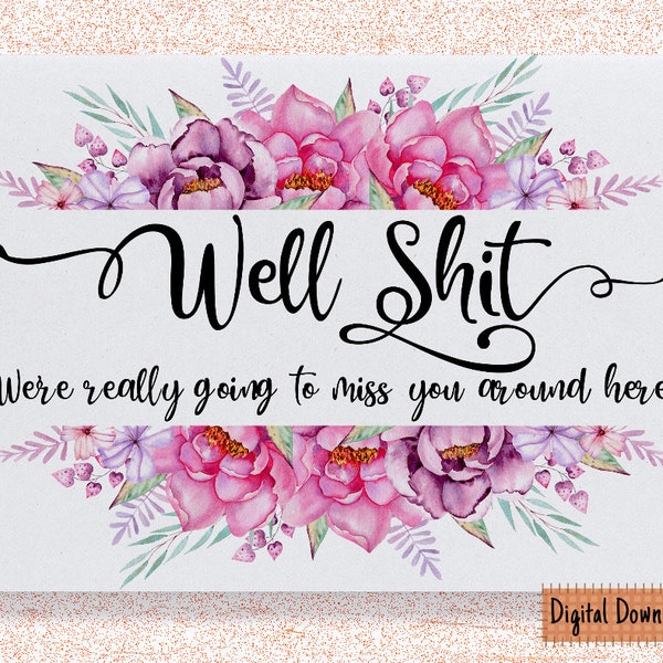 Funny Farewell Card - Etsy