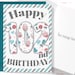 Happy 102nd Birthday Card Cute Birthday Card for 102 Year Old - Etsy