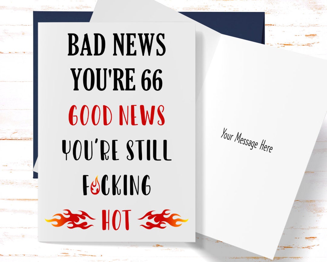 66th Birthday Card for Wife, 66th Birthday Card for Girlfriend, Best ...