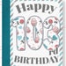 Happy 103rd Birthday Card Cute Birthday Card for 103 Year Old - Etsy