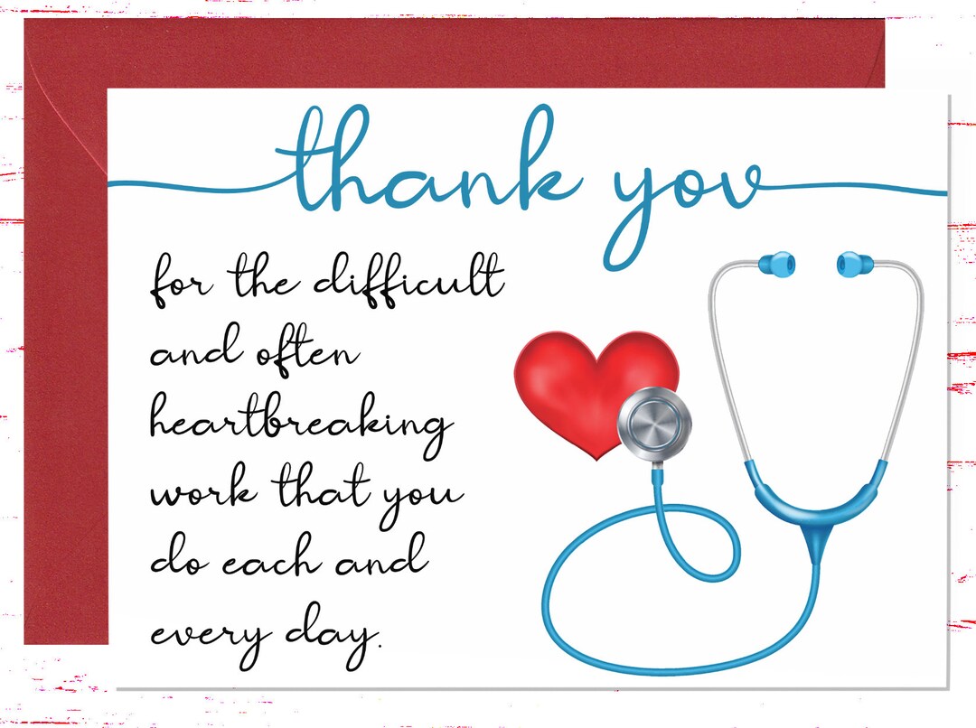 Nurse Appreciation Card, Nurse Hard Work, Nurse Grad, Thank You Card ...