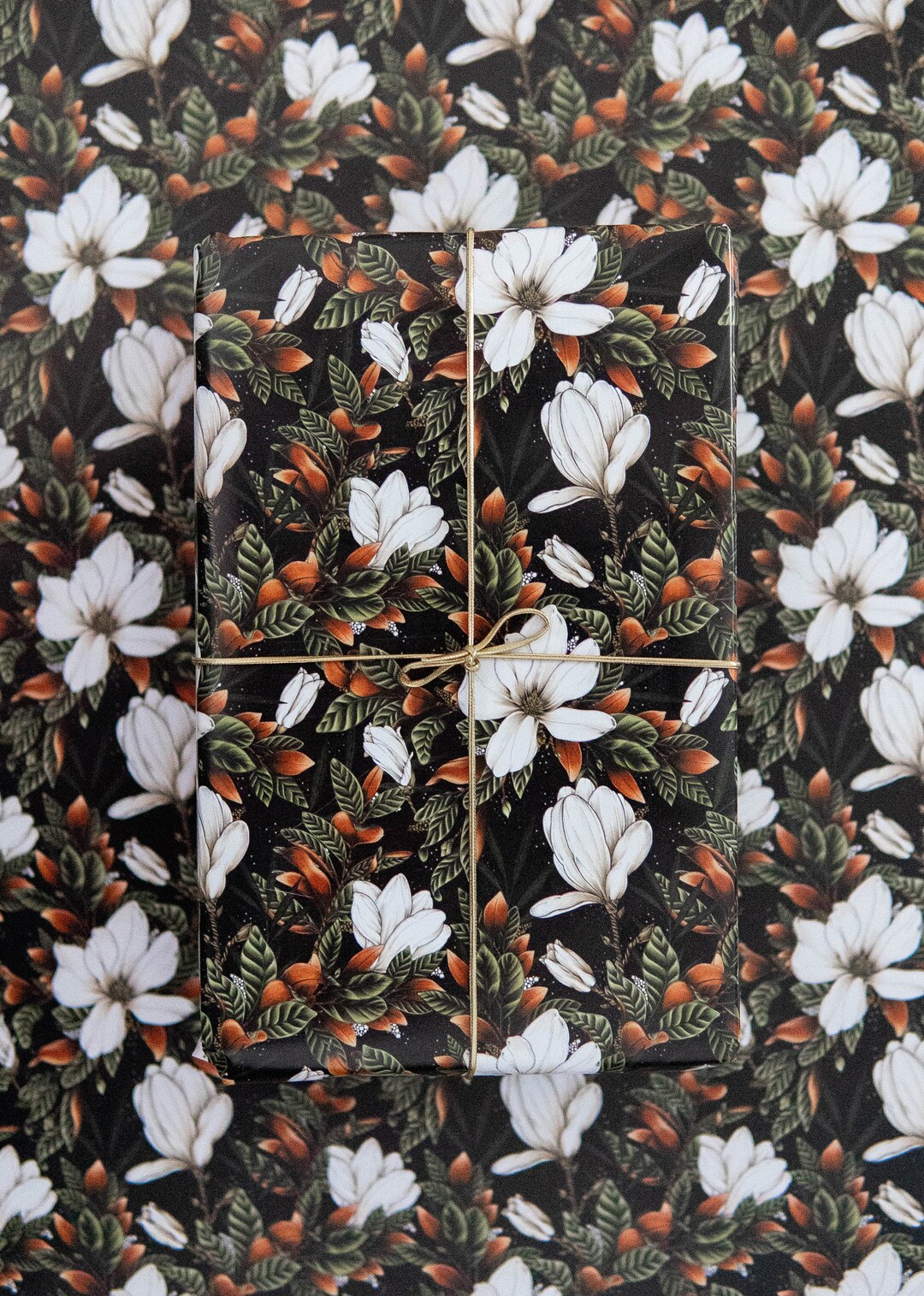 Magnolia Grandiflora Wrapping Paper Wrapping Paper Gift Birthday Gift ...