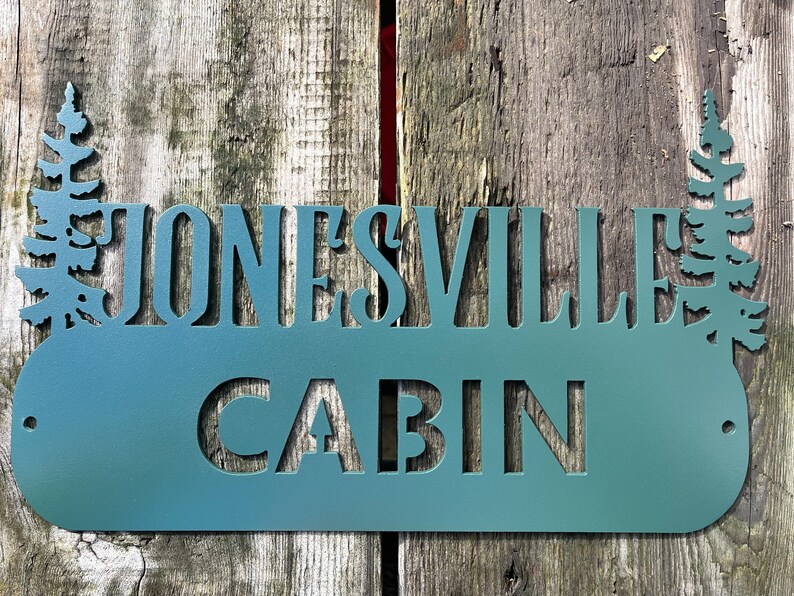 Tree House Sign Custom Sign Personalized Gifts Kids Outdoors Metal Art ...